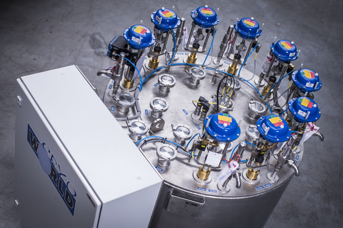 Project: Helium distribution box - Cryoworld